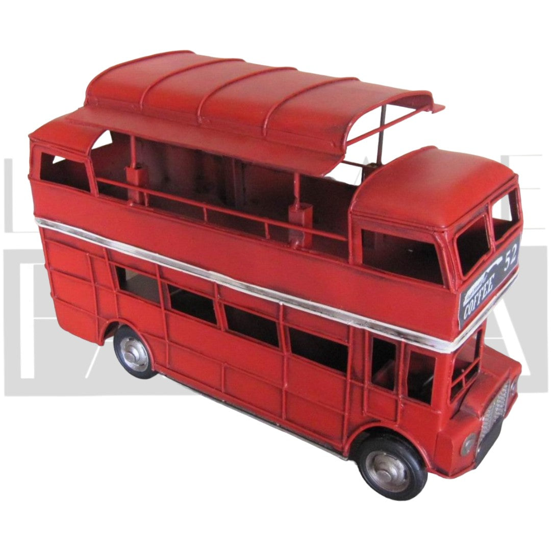 Figura Decorativa London Bus Vintage